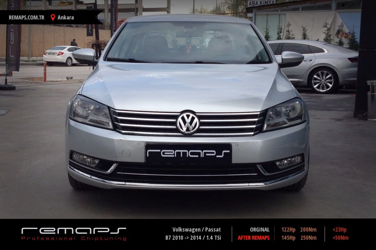 Volkswagen Passat B7 2010 -> 2014 1.4 TSi Chip Tuning, Performans ...
