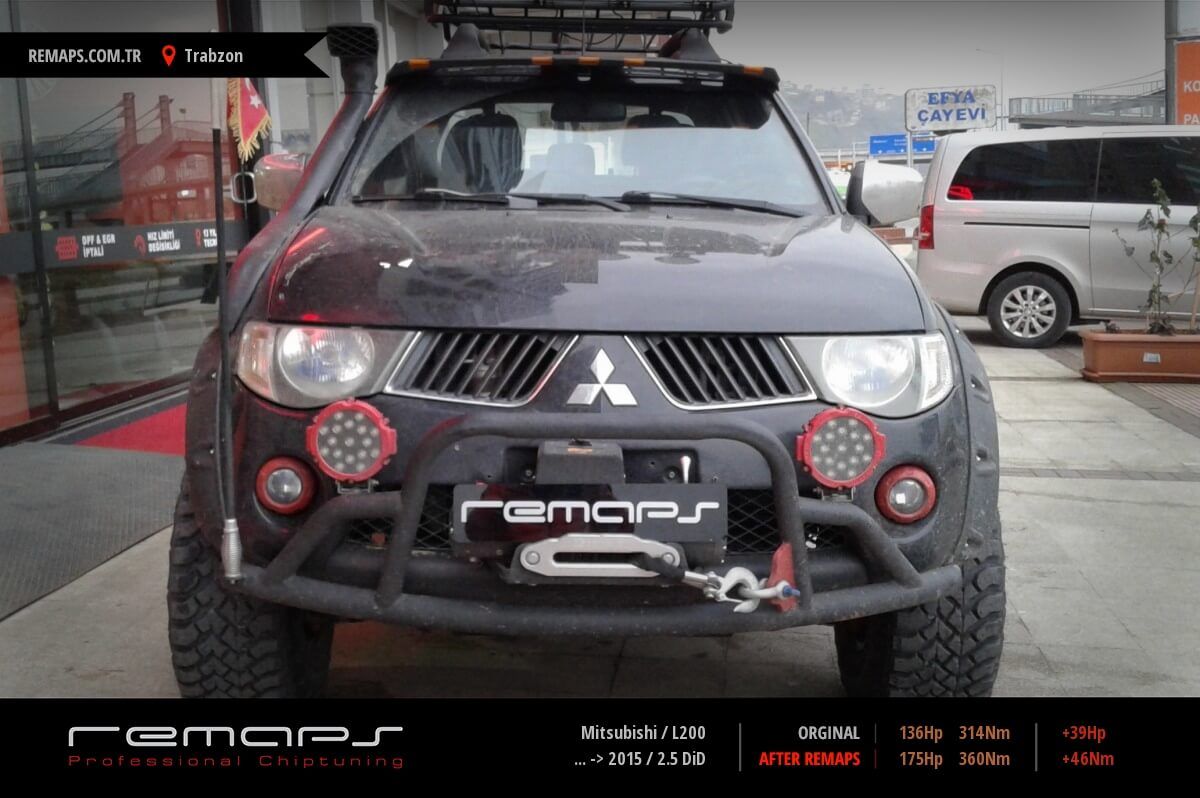 Mitsubishi L200 ... -> 2015 2.5 DiD Chip Tuning, Performans, Yakıt ...
