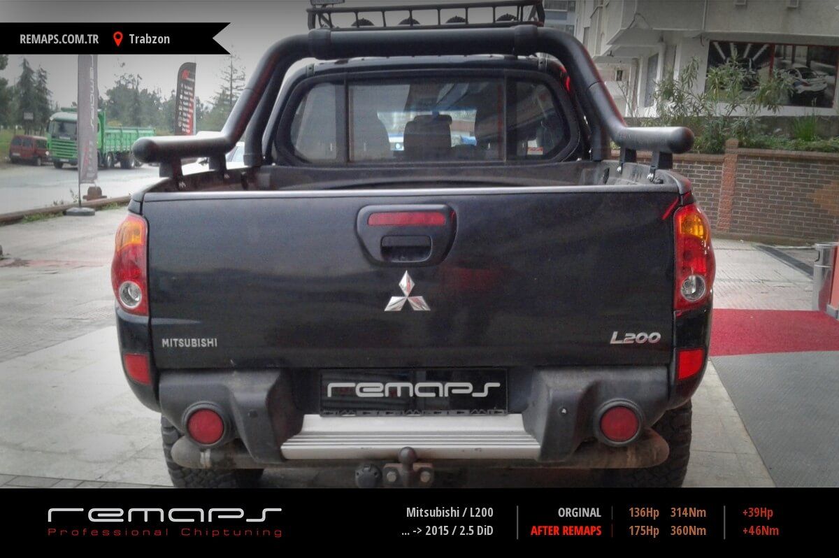 Mitsubishi L200 ... -> 2015 2.5 DiD Chip Tuning, Performans, Yakıt ...