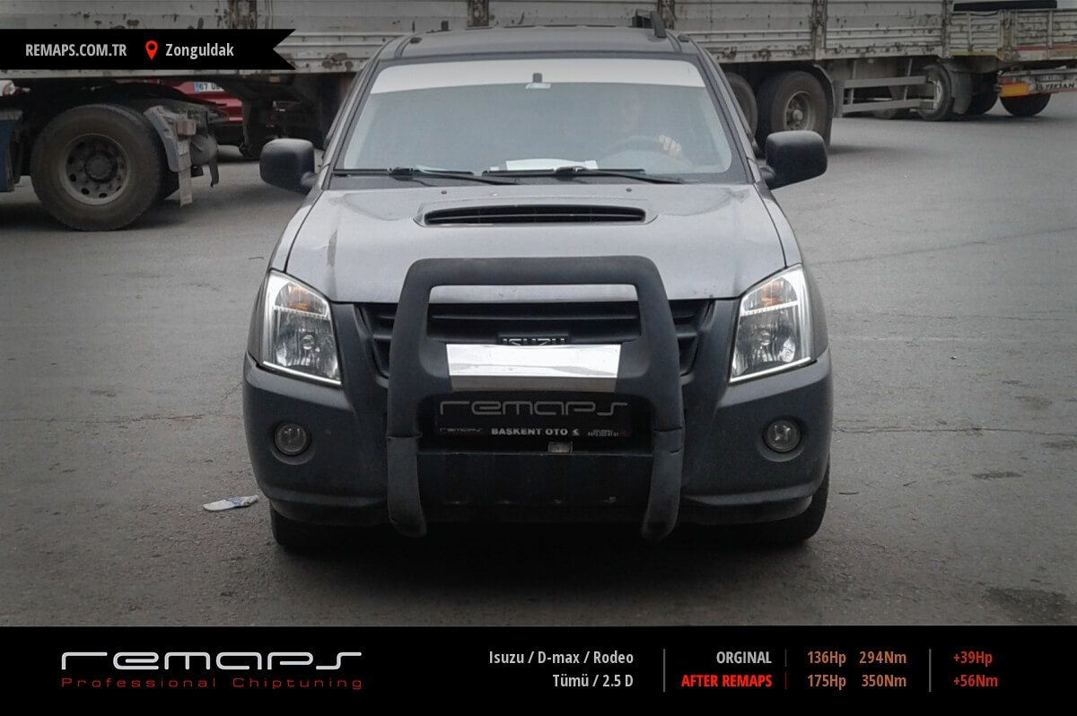 Isuzu D-max / Rodeo Tümü 2.5 D Chip Tuning, Performans, Yakıt Tasarrufu ...