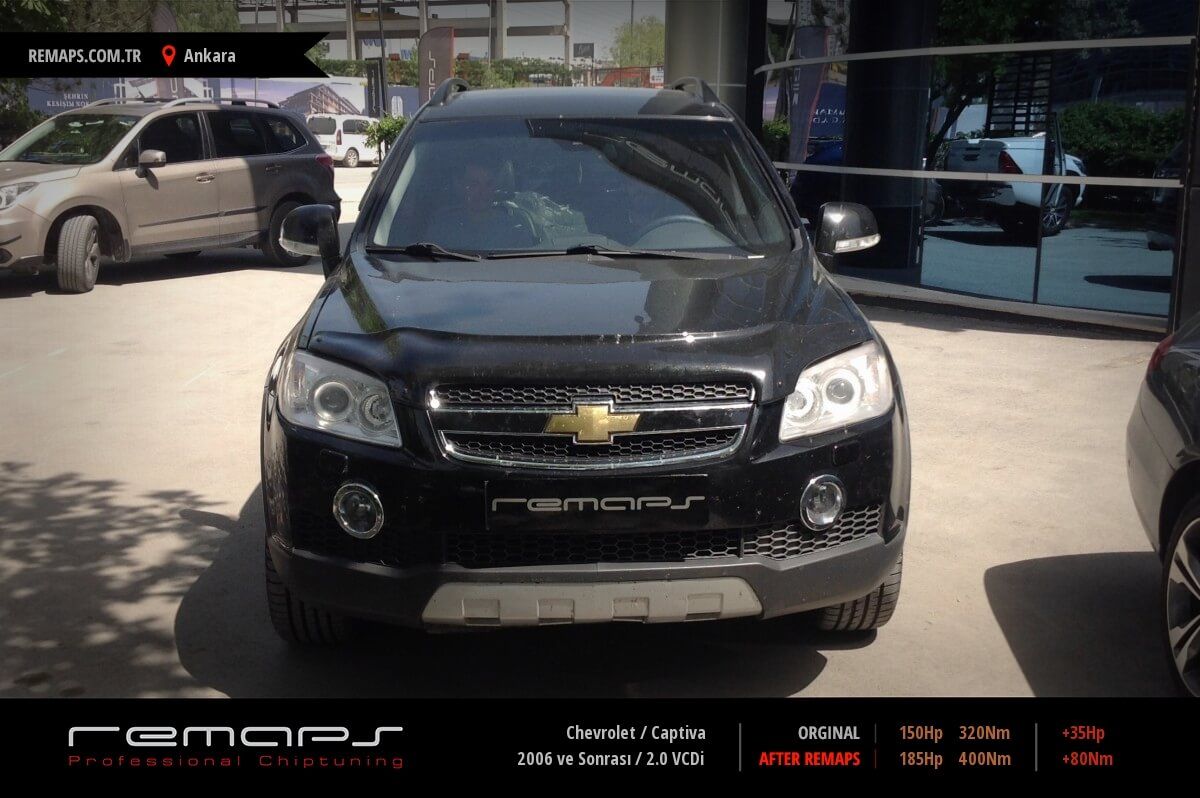 Chevrolet Captiva 2006 ve Sonrası 2.0 VCDi Chip Tuning, Performans ...