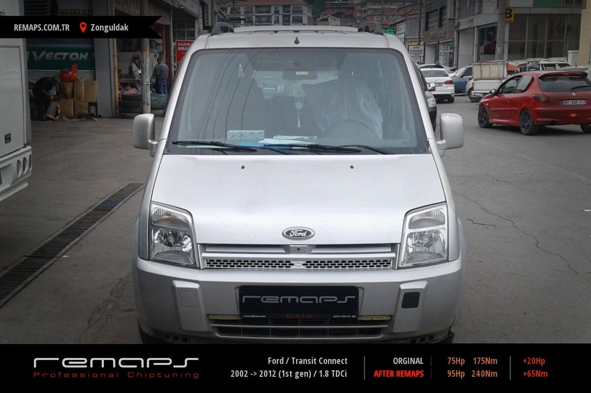 Ford Transit Connect 2002 -> 2012 (1st gen) 1.8 TDCi Chip Tuning ...