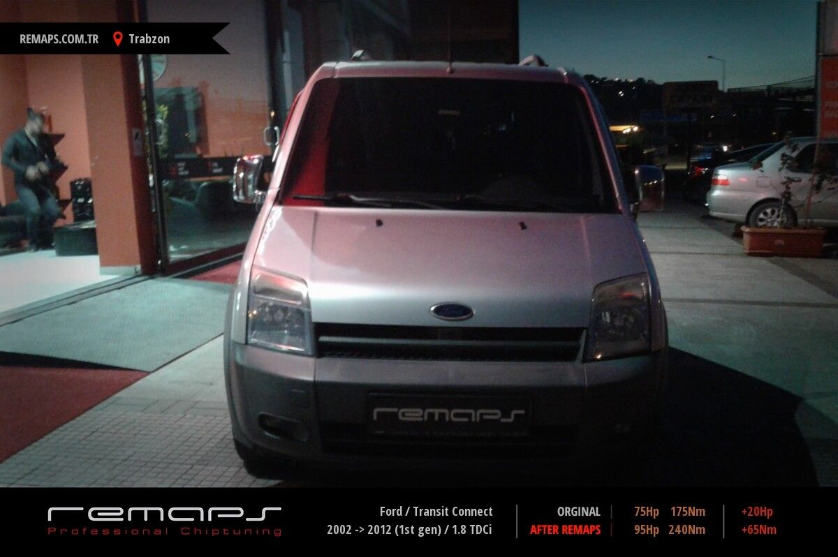 Ford Transit Connect 2002 -> 2012 (1st gen) 1.8 TDCi Chip Tuning ...