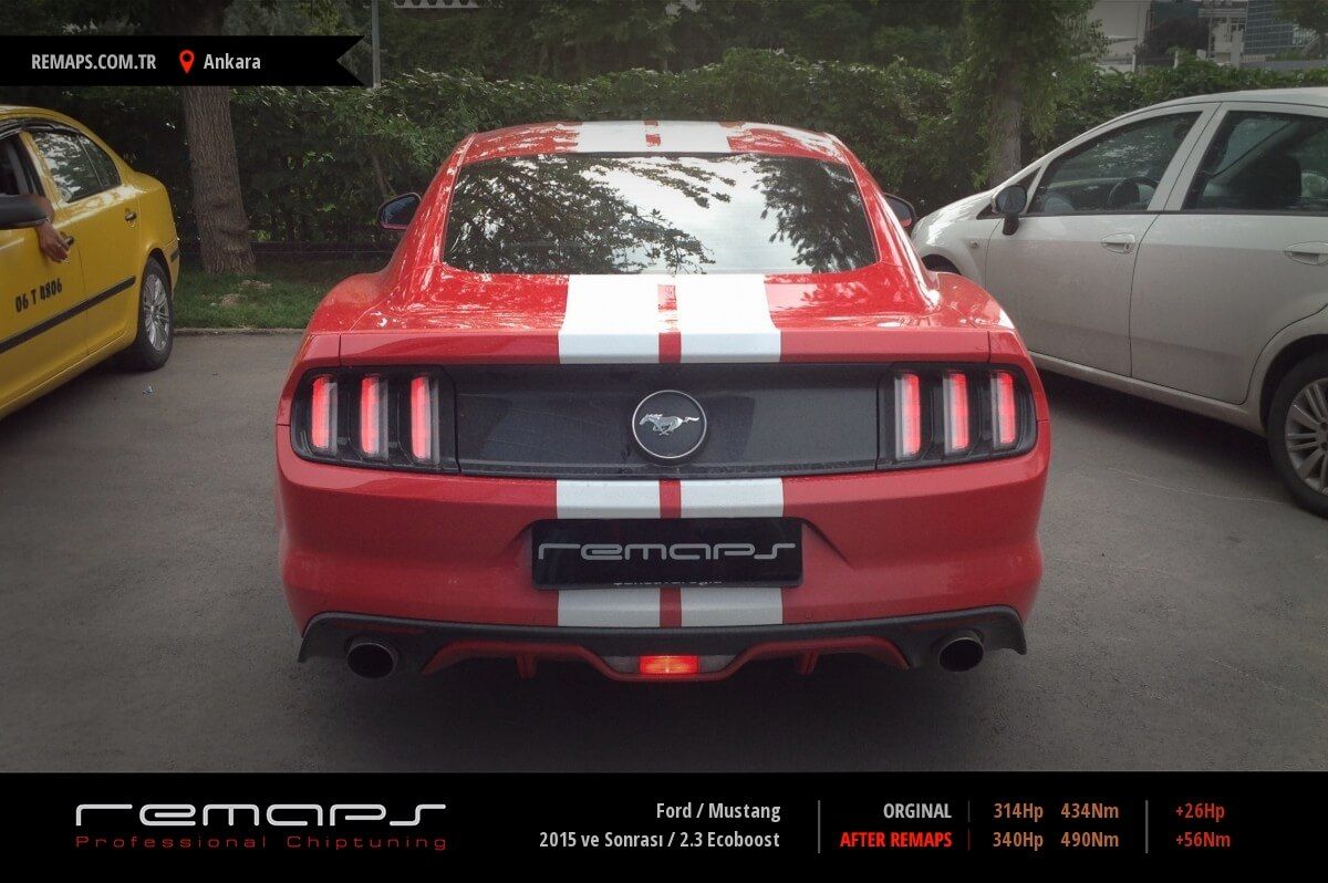Ford Mustang 2015 ve Sonrası 2.3 Ecoboost Chip Tuning, Performans ...