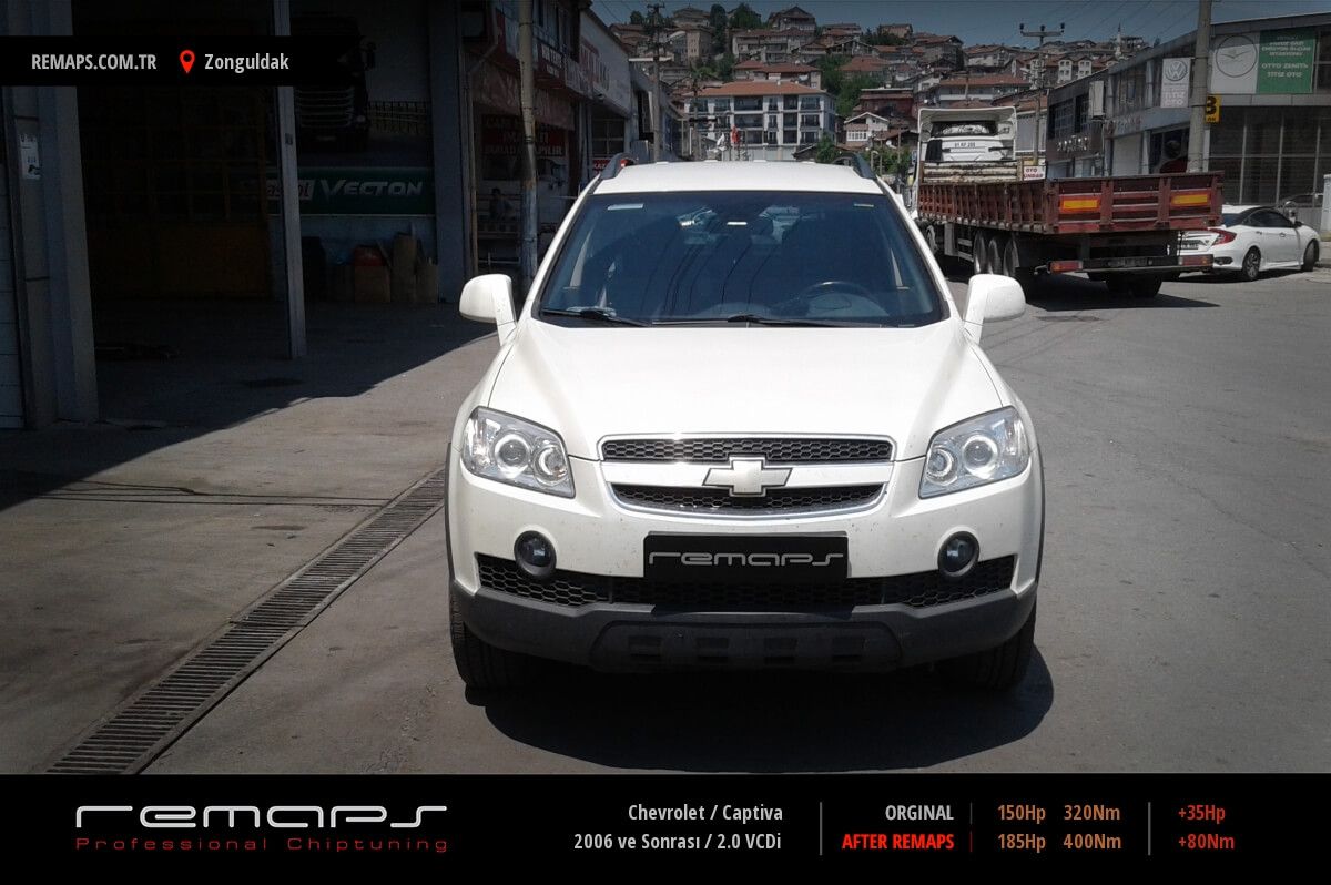 Chevrolet Captiva 2006 ve Sonrası 2.0 VCDi Chip Tuning, Performans ...
