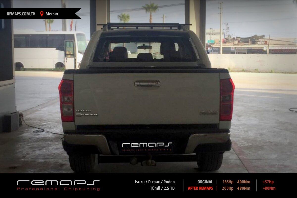Isuzu D-max / Rodeo Tümü 2.5 TD Chip Tuning, Performans, Yakıt ...