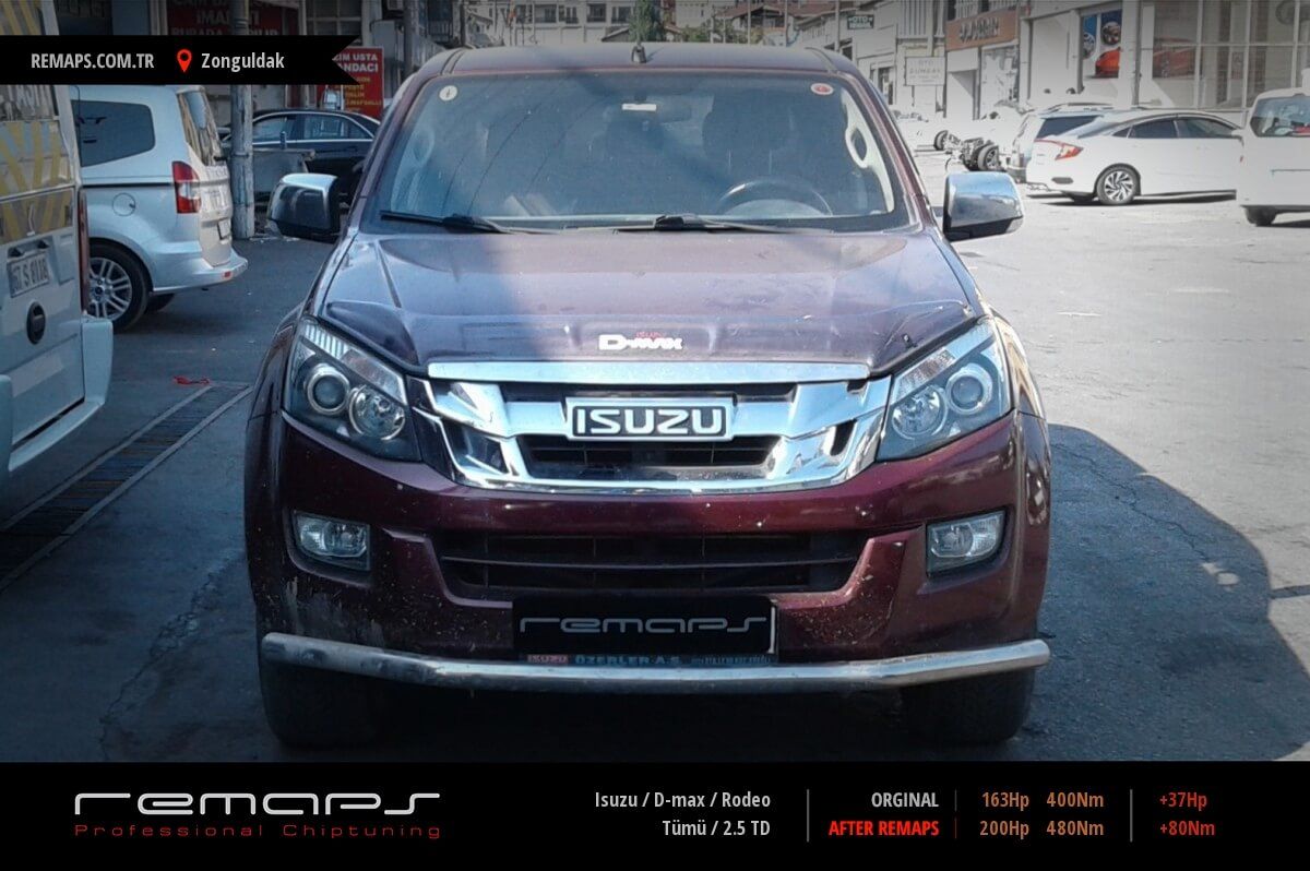 Isuzu D-max / Rodeo Tümü 2.5 TD Chip Tuning, Performans, Yakıt ...