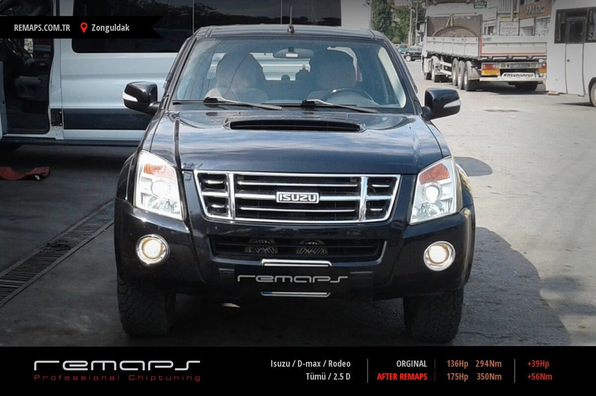 Isuzu D-max / Rodeo Tümü 2.5 D Chip Tuning, Performans, Yakıt Tasarrufu ...
