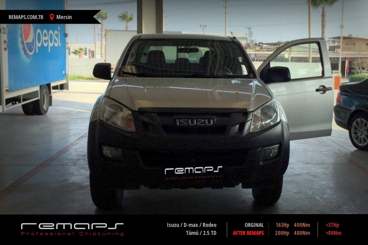 Isuzu D-max / Rodeo Tümü 2.5 TD Chip Tuning, Performans, Yakıt ...