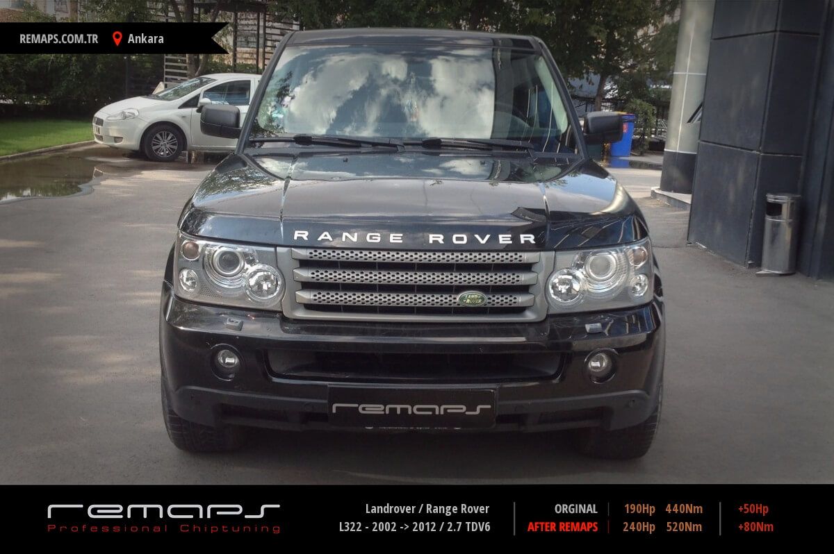 Landrover Range Rover L322 - 2002 -> 2012 2.7 TDV6 Chip Tuning ...