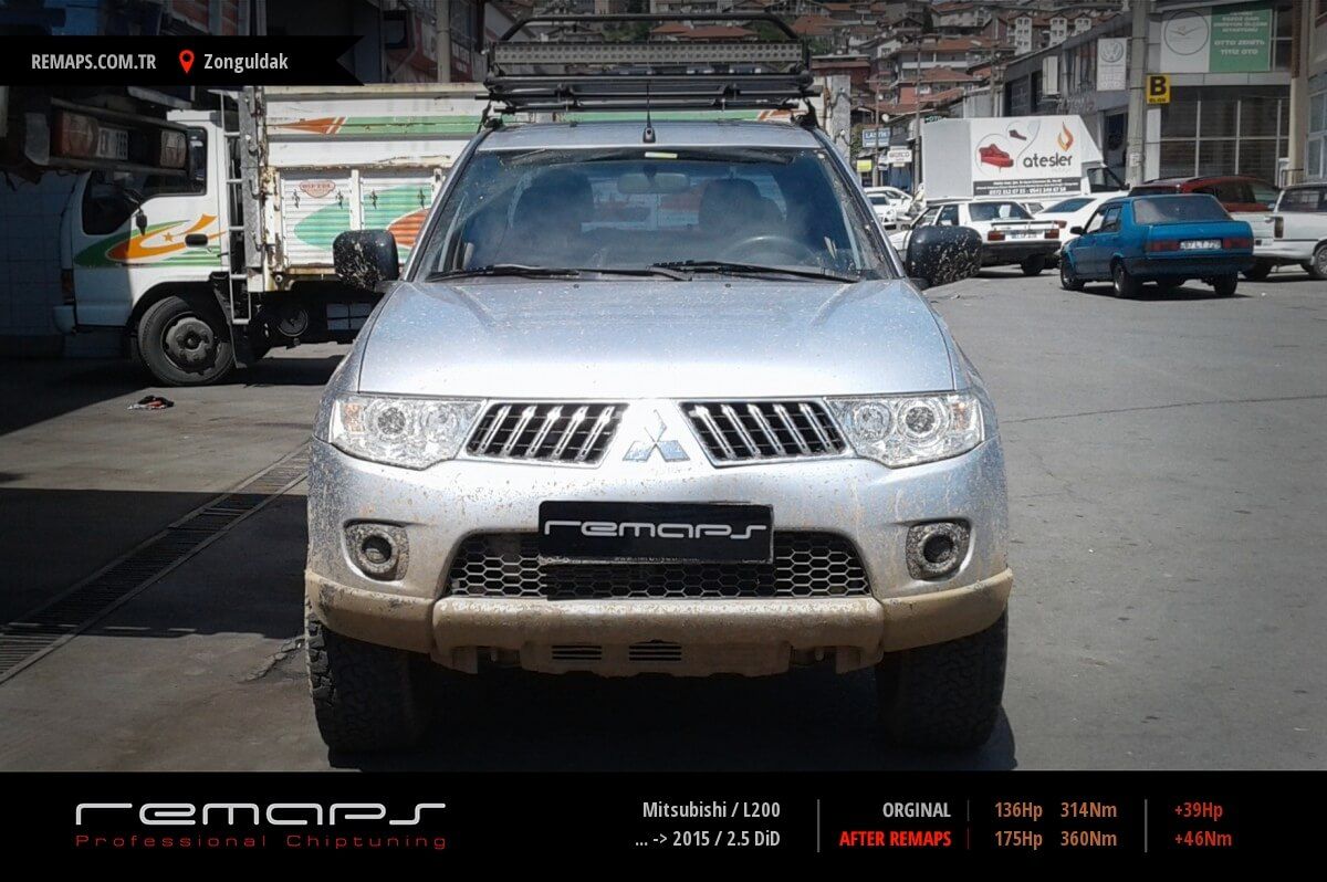 Mitsubishi L200 ... -> 2015 2.5 DiD Chip Tuning, Performans, Yakıt ...