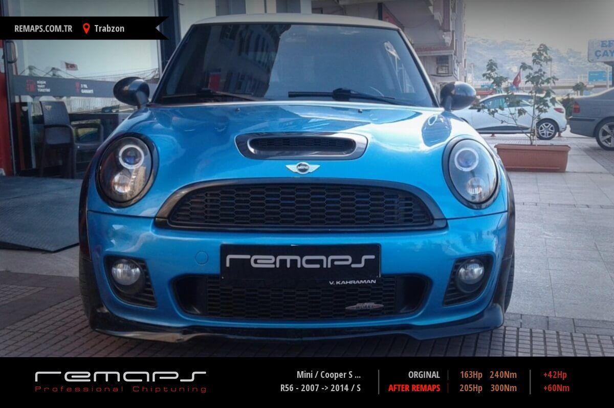 Mini Cooper S ... R56 - 2007 -> 2014 S Chip Tuning, Performans, Yakıt ...