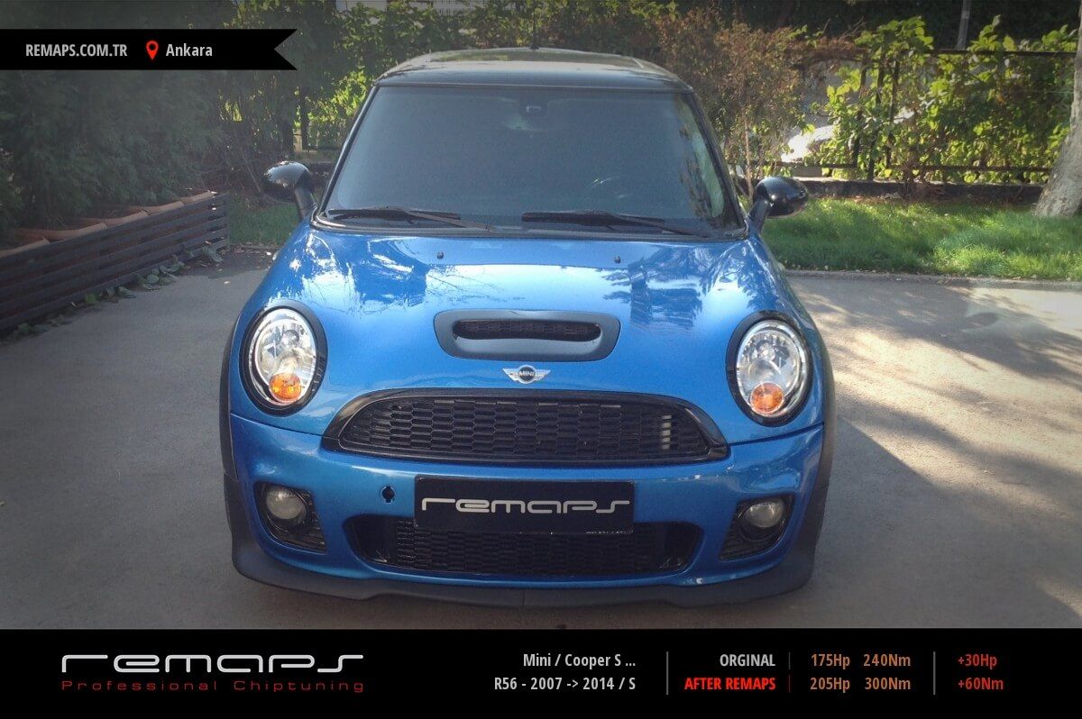 Mini Cooper S ... R56 - 2007 -> 2014 S Chip Tuning, Performans, Yakıt ...