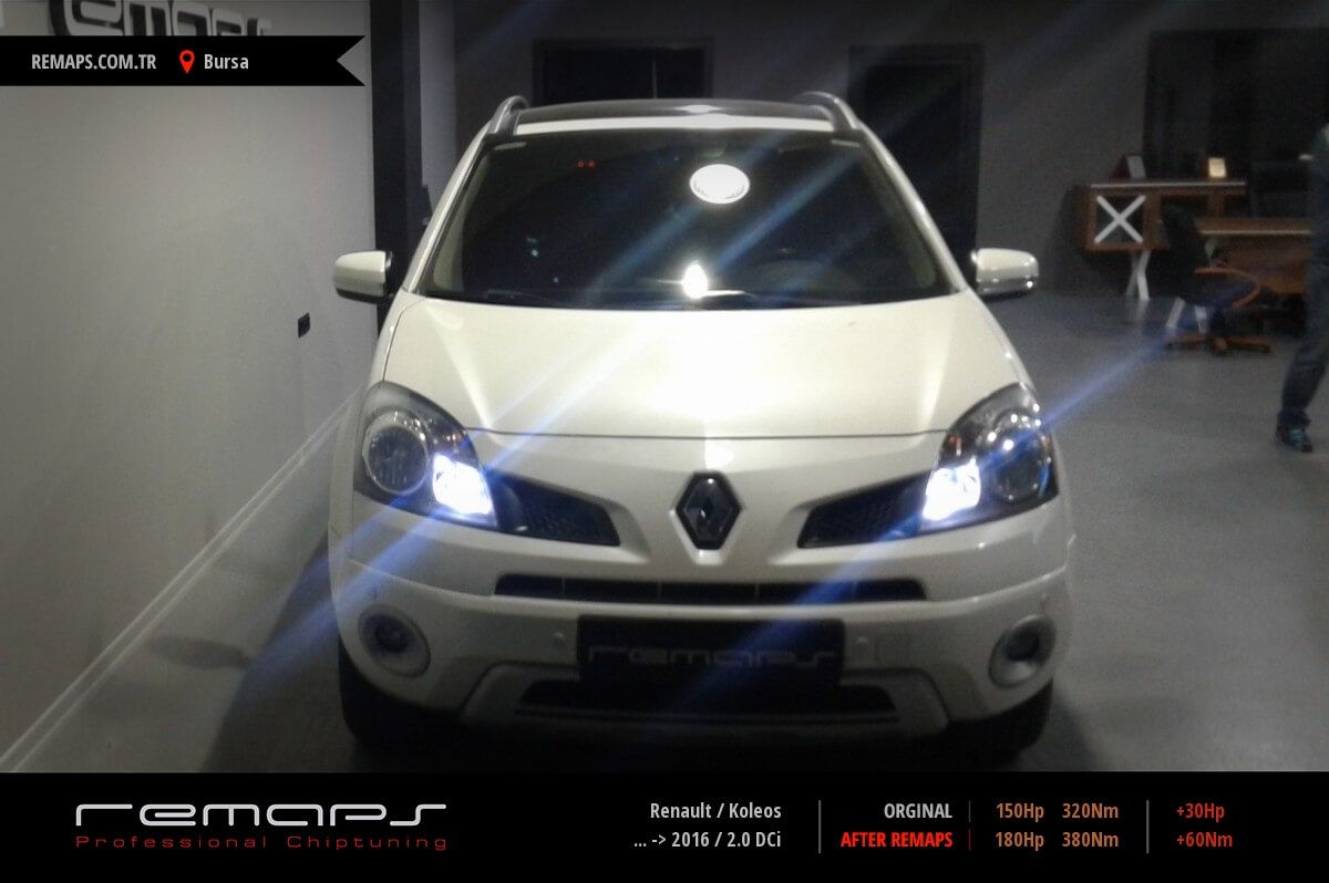 Renault Koleos ... -> 2016 2.0 DCi Chip Tuning, Performans, Yakıt ...