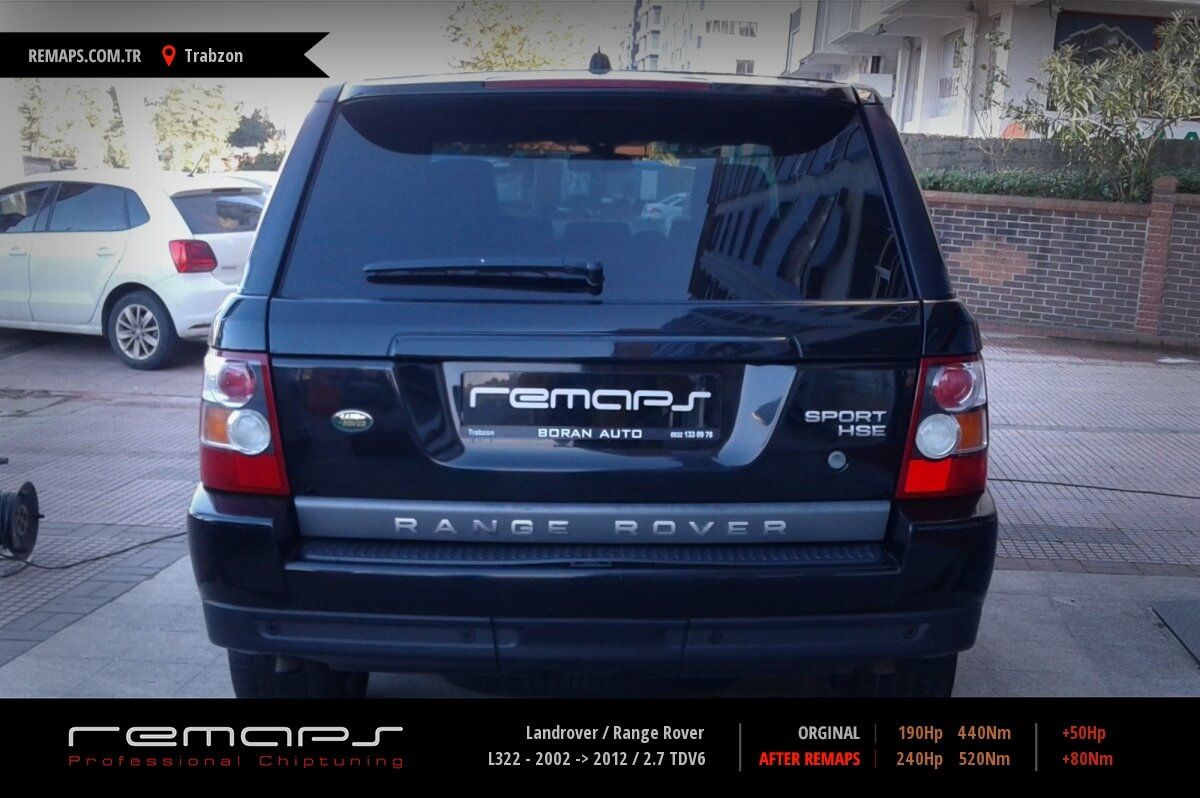 Landrover Range Rover L322 - 2002 -> 2012 2.7 TDV6 Chip Tuning ...