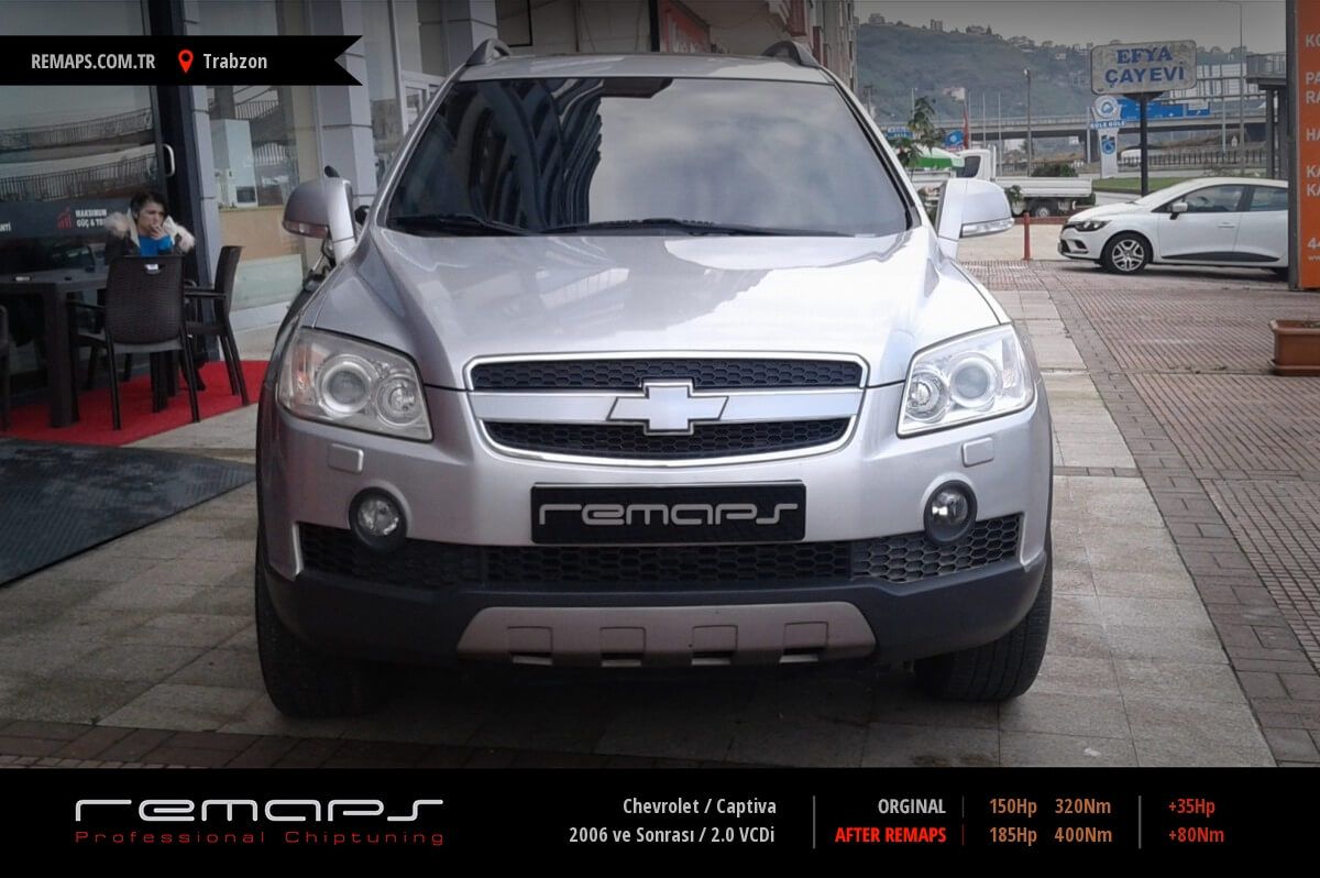 Chevrolet Captiva 2006 ve Sonrası 2.0 VCDi Chip Tuning, Performans ...