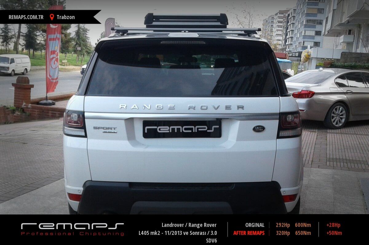 Landrover Range Rover L405 mk2 - 11/2013 ve Sonrası 3.0 SDV6 Chip ...