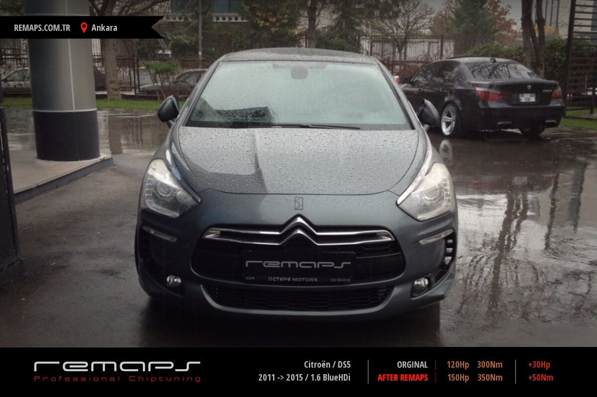 Citroën DS5 2011 -> 2015 1.6 BlueHDi Chip Tuning, Performans, Yakıt ...