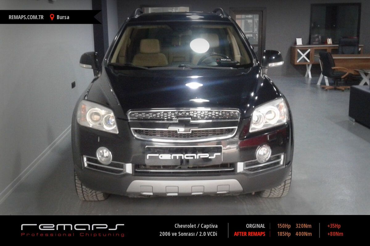 Chevrolet Captiva 2006 ve Sonrası 2.0 VCDi Chip Tuning, Performans ...