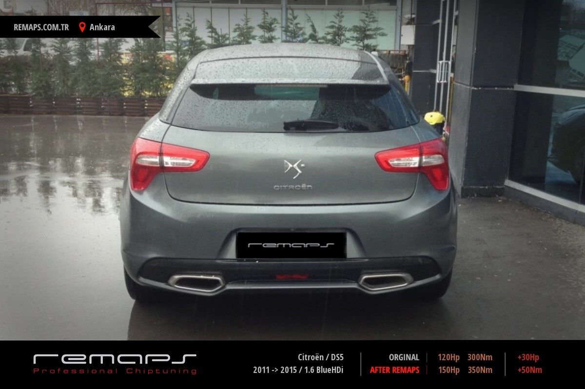 Citroën DS5 2011 -> 2015 1.6 BlueHDi Chip Tuning, Performans, Yakıt ...