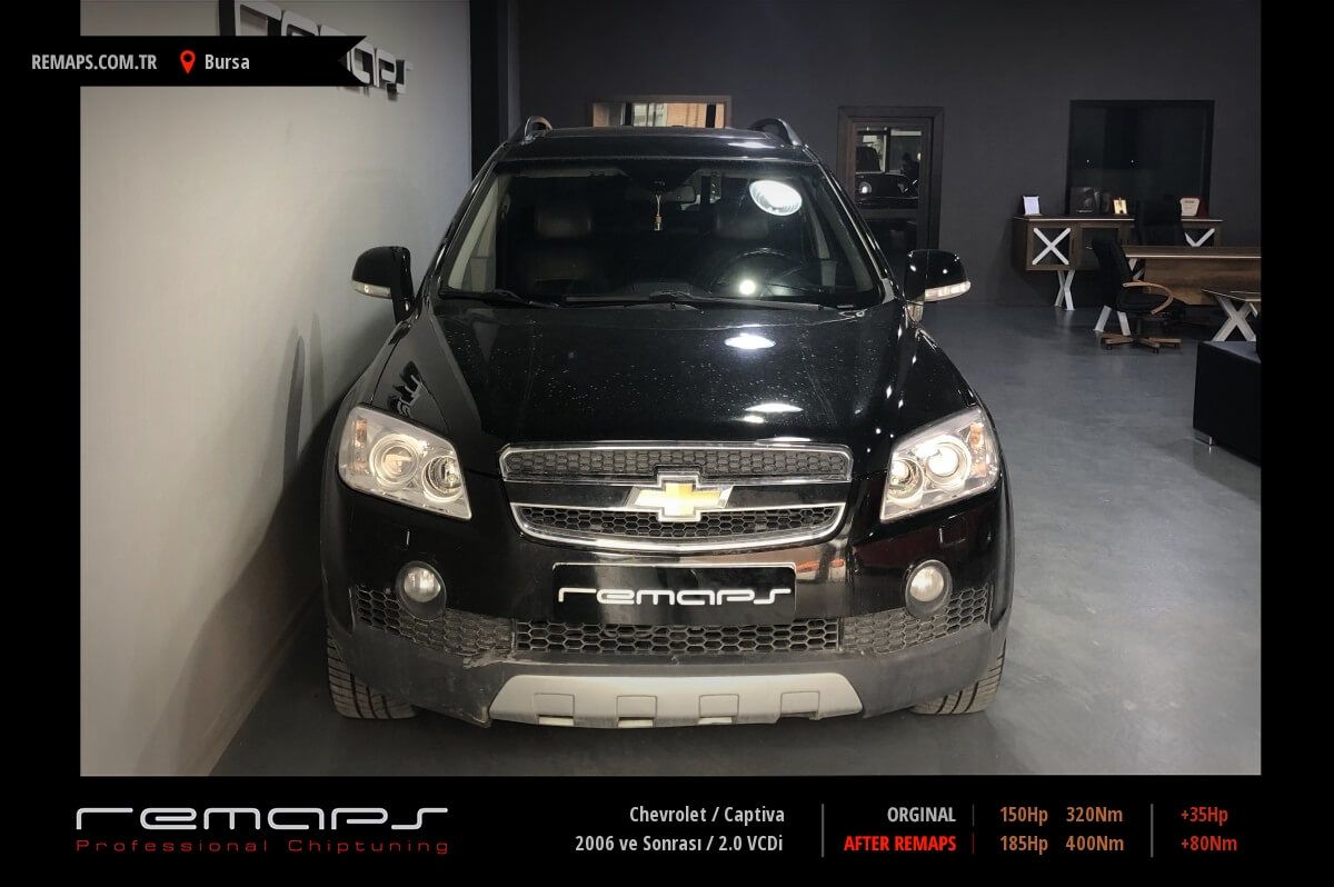 Chevrolet Captiva 2006 ve Sonrası 2.0 VCDi Chip Tuning, Performans ...