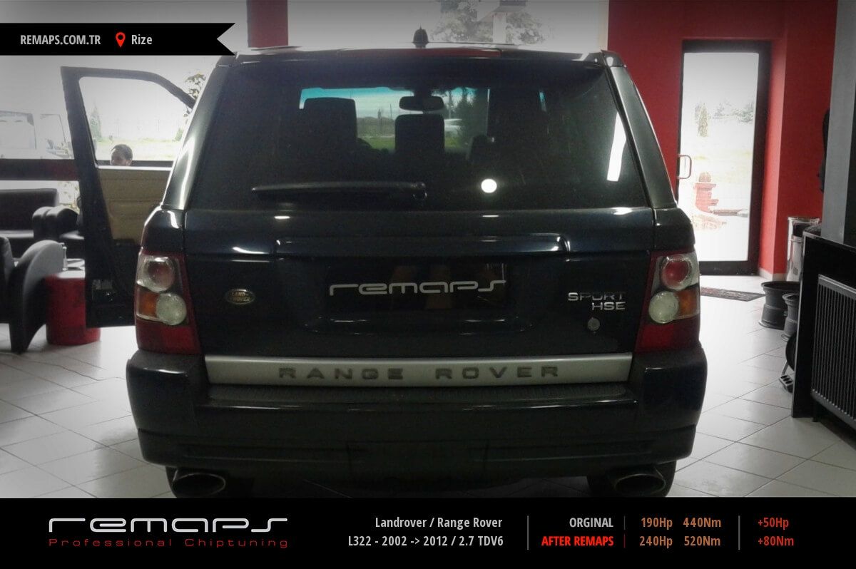 Landrover Range Rover L322 - 2002 -> 2012 2.7 TDV6 Chip Tuning ...