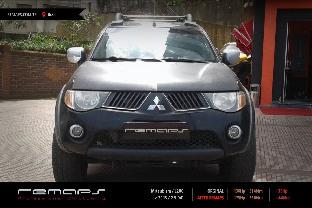 Mitsubishi L200 ... -> 2015 2.5 DiD Chip Tuning, Performans, Yakıt ...