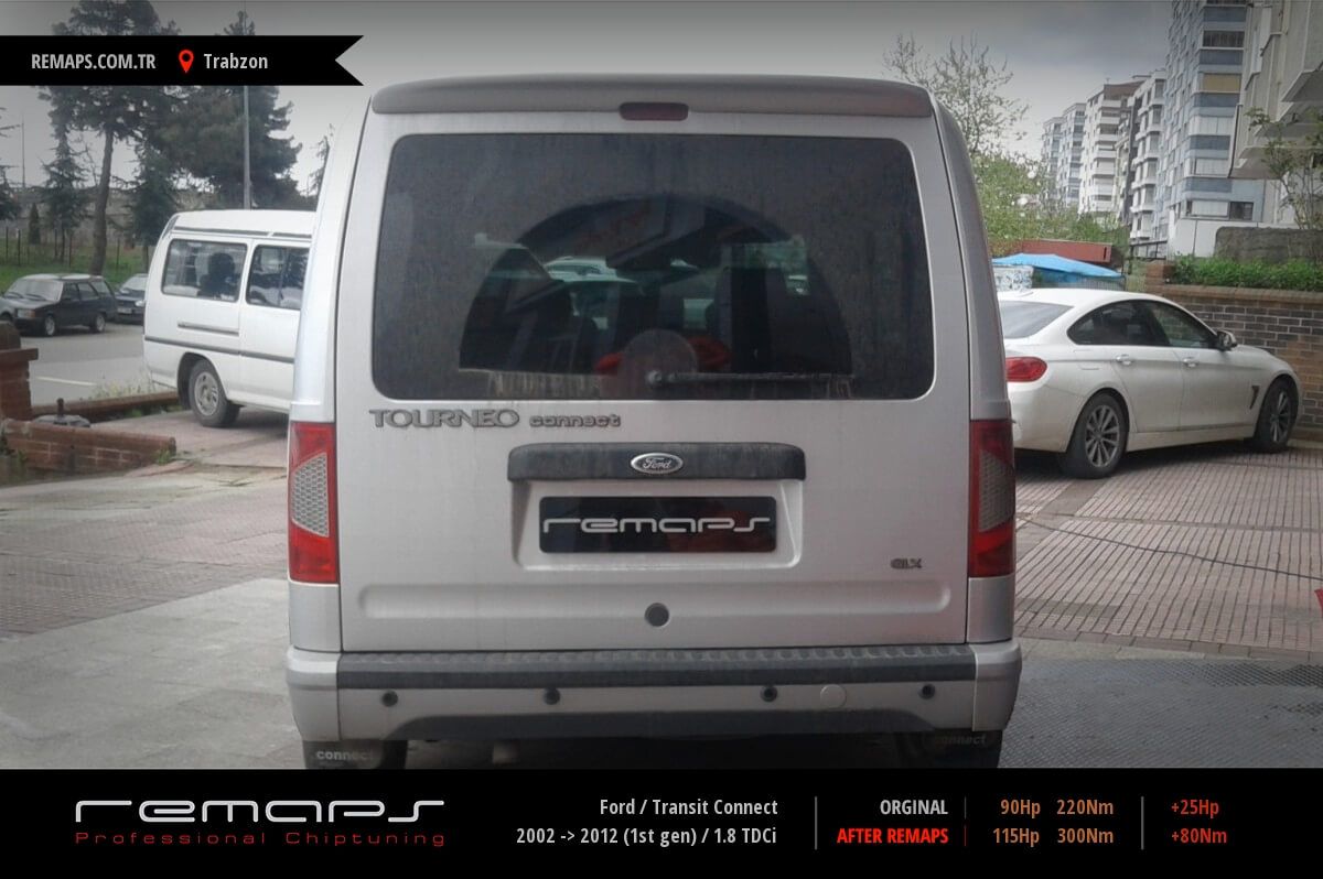 Ford Transit Connect 2002 -> 2012 (1st gen) 1.8 TDCi Chip Tuning ...