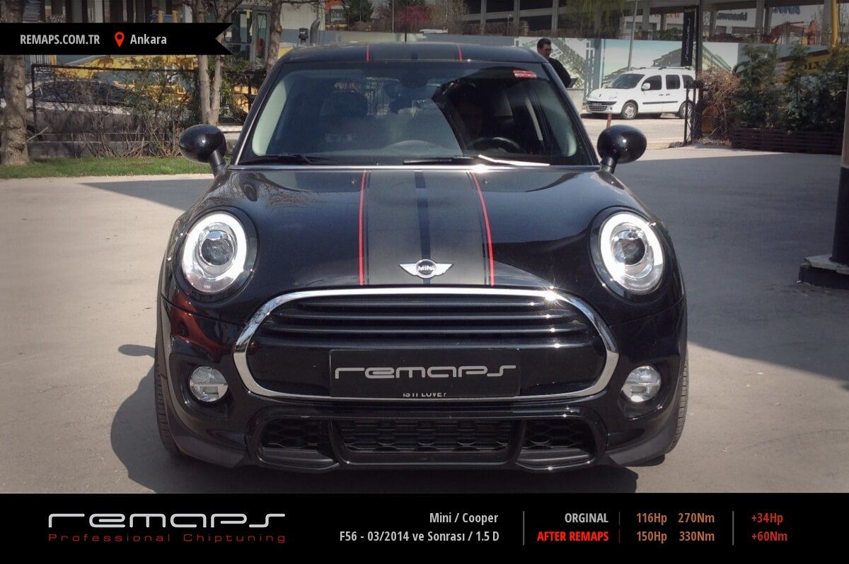 Mini Cooper F56 - 03/2014 ve Sonrası 1.5 D Chip Tuning, Performans ...