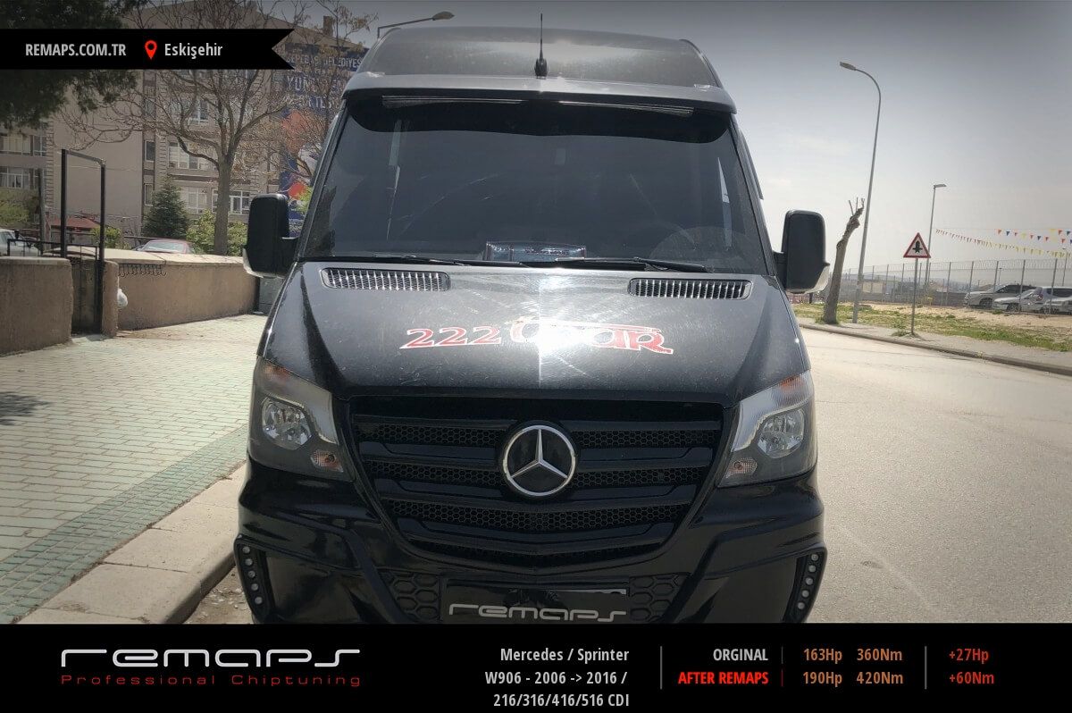 Mercedes Sprinter W906 - 2006 -> 2016 216/316/416/516 CDI Chip Tuning ...