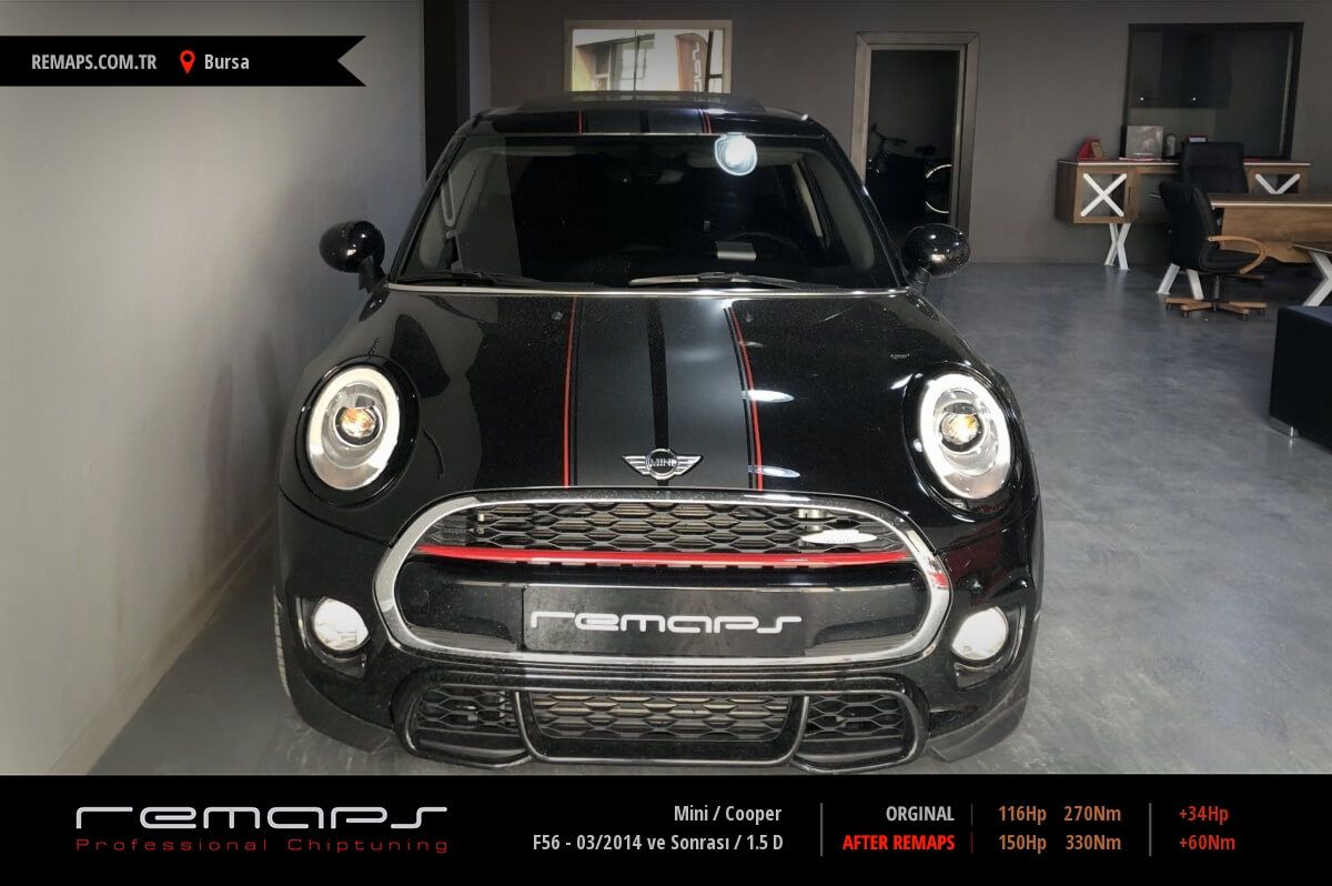 Mini Cooper F56 - 03/2014 ve Sonrası 1.5 D Chip Tuning, Performans ...