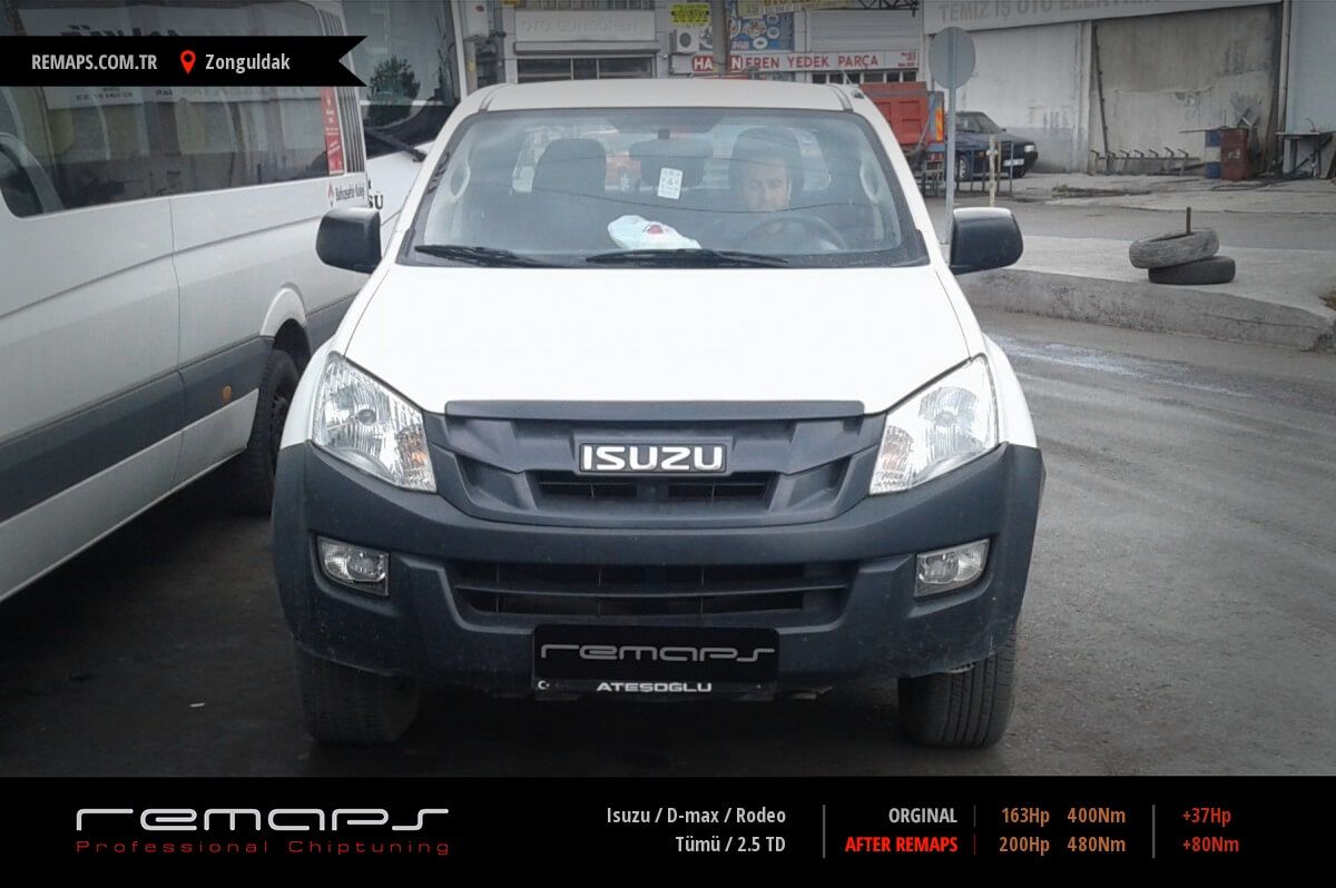 Isuzu D-max / Rodeo Tümü 2.5 TD Chip Tuning, Performans, Yakıt ...