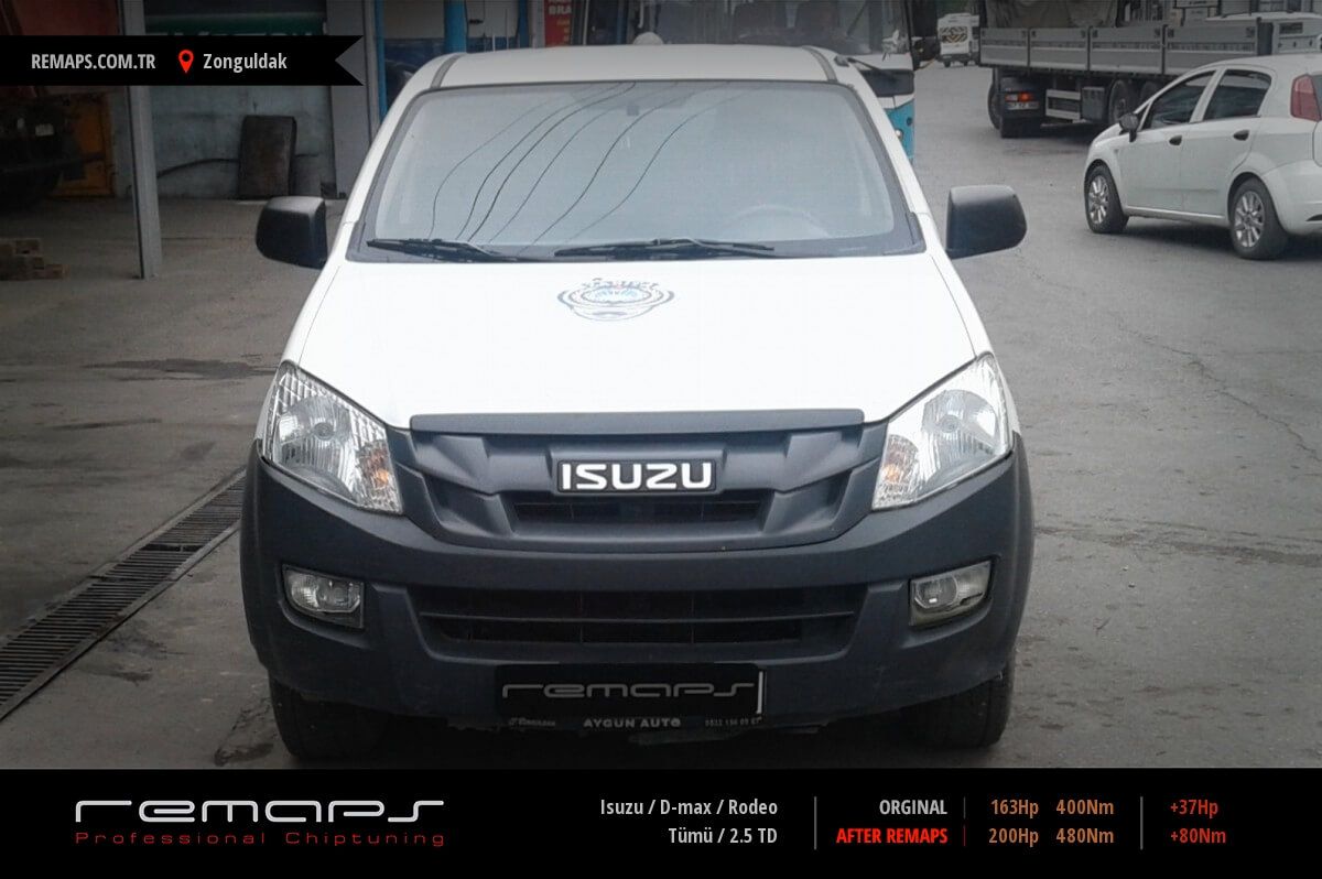 Isuzu D-max / Rodeo Tümü 2.5 TD Chip Tuning, Performans, Yakıt ...