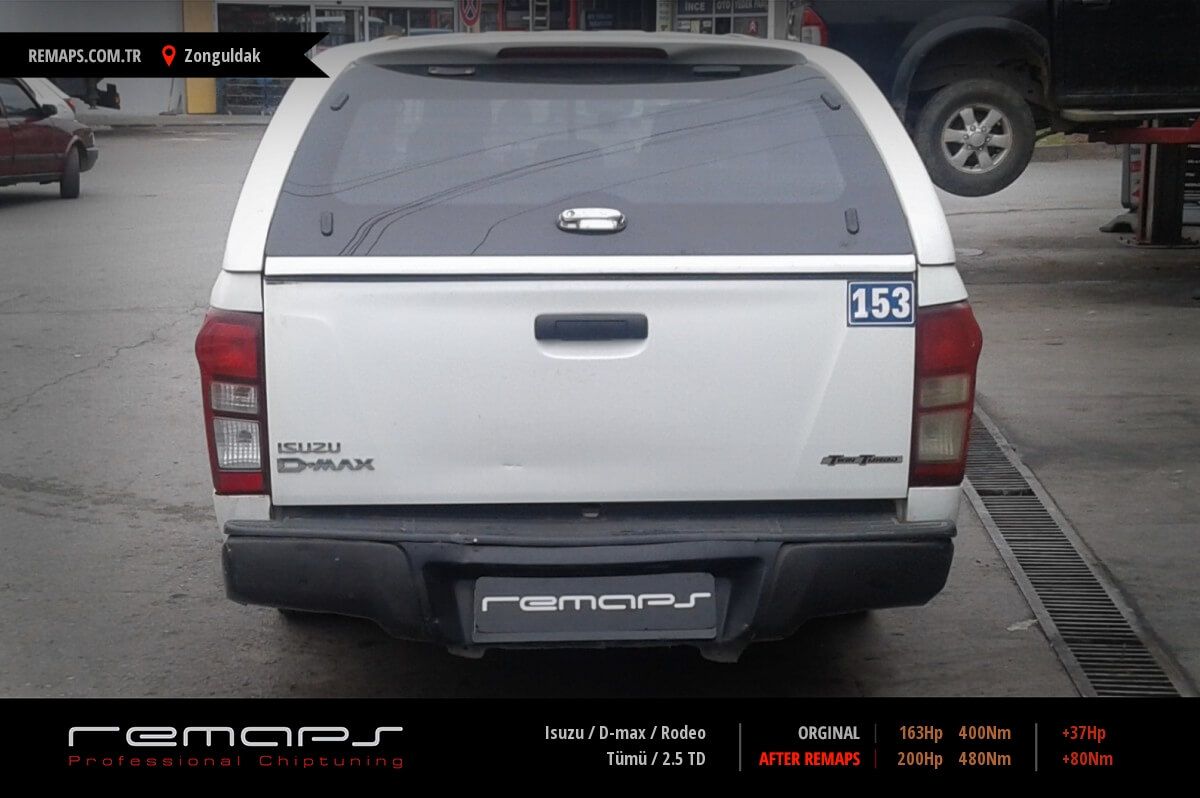 Isuzu D-max / Rodeo Tümü 2.5 TD Chip Tuning, Performans, Yakıt ...