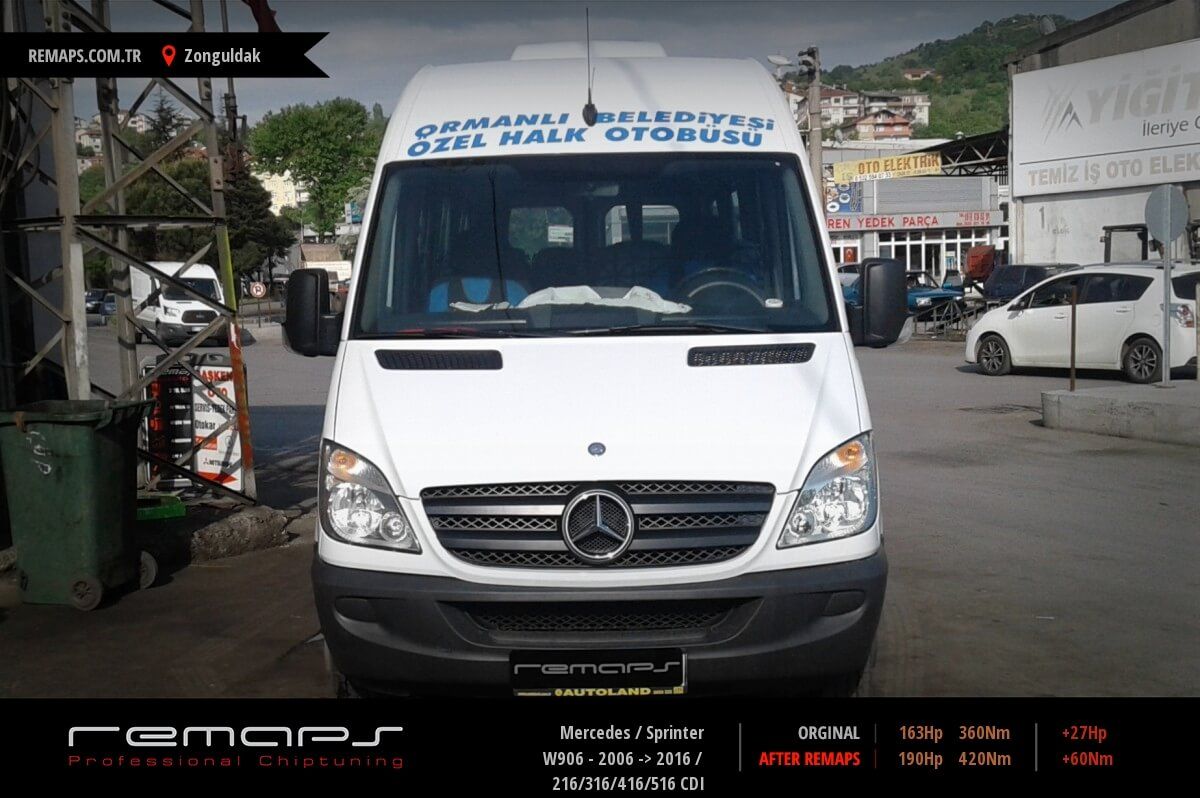 Mercedes Sprinter W906 - 2006 -> 2016 216/316/416/516 CDI Chip Tuning ...