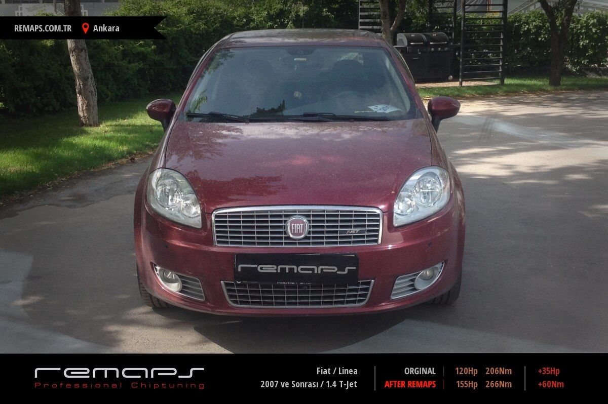 Fiat Linea 2007 ve Sonrası 1.4 T-Jet Chip Tuning, Performans, Yakıt ...