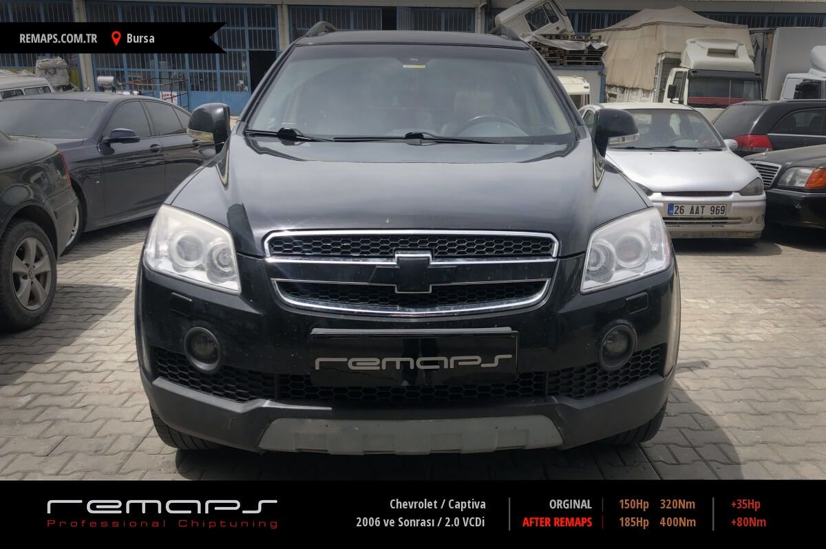 Chevrolet Captiva 2006 ve Sonrası 2.0 VCDi Chip Tuning, Performans ...