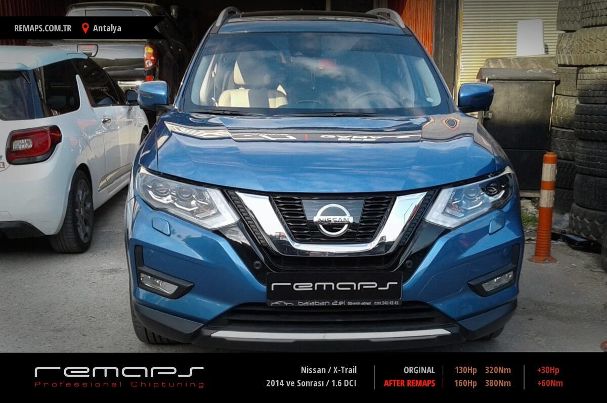 Nissan X-Trail 2014 ve Sonrası 1.6 DCI Chip Tuning, Performans, Yakıt ...