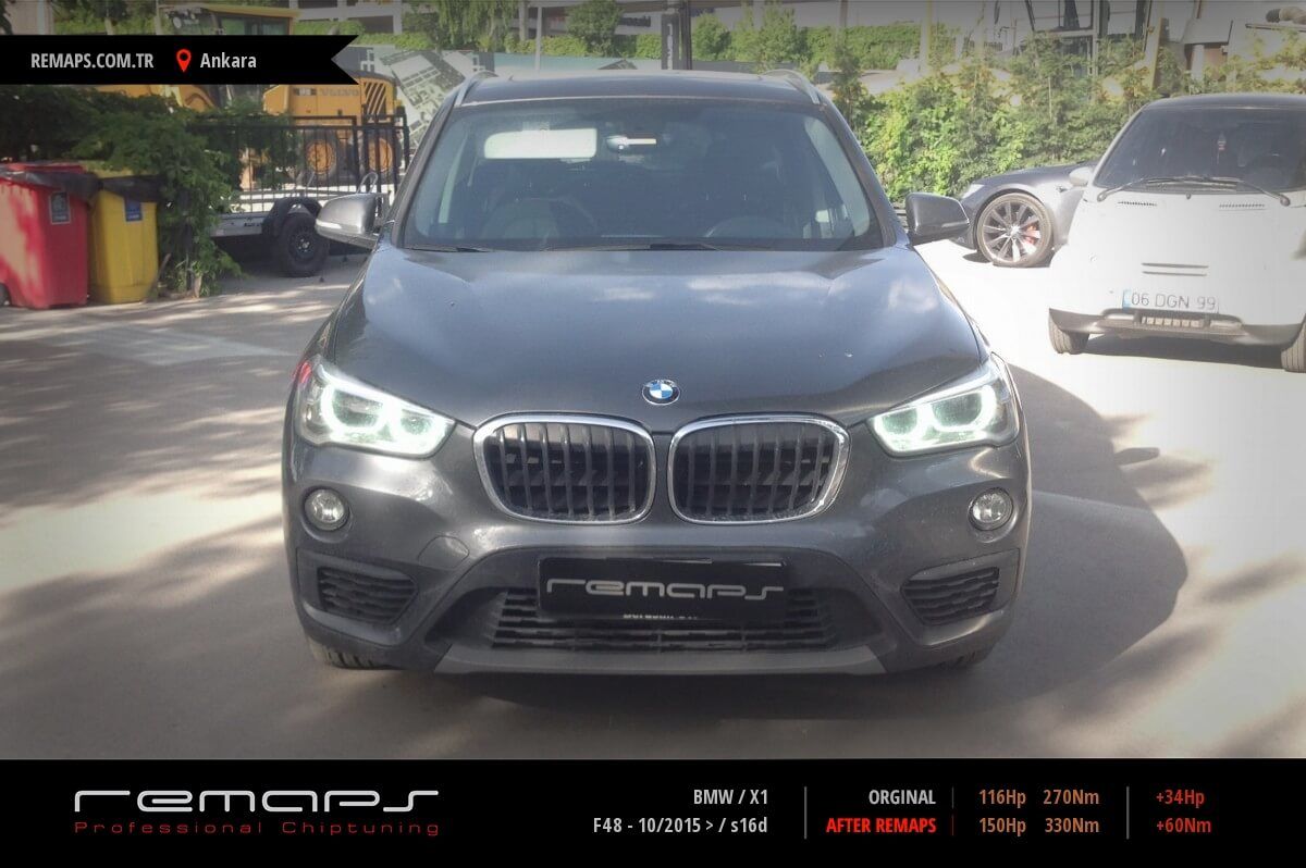 BMW X1 F48 - 10/2015 > s16d Chip Tuning, Performans, Yakıt Tasarrufu ...