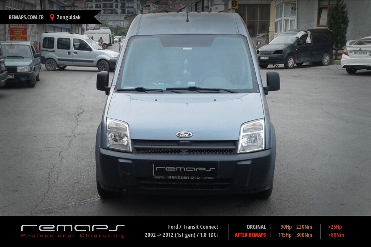 Ford Transit Connect 2002 -> 2012 (1st gen) 1.8 TDCi Chip Tuning ...