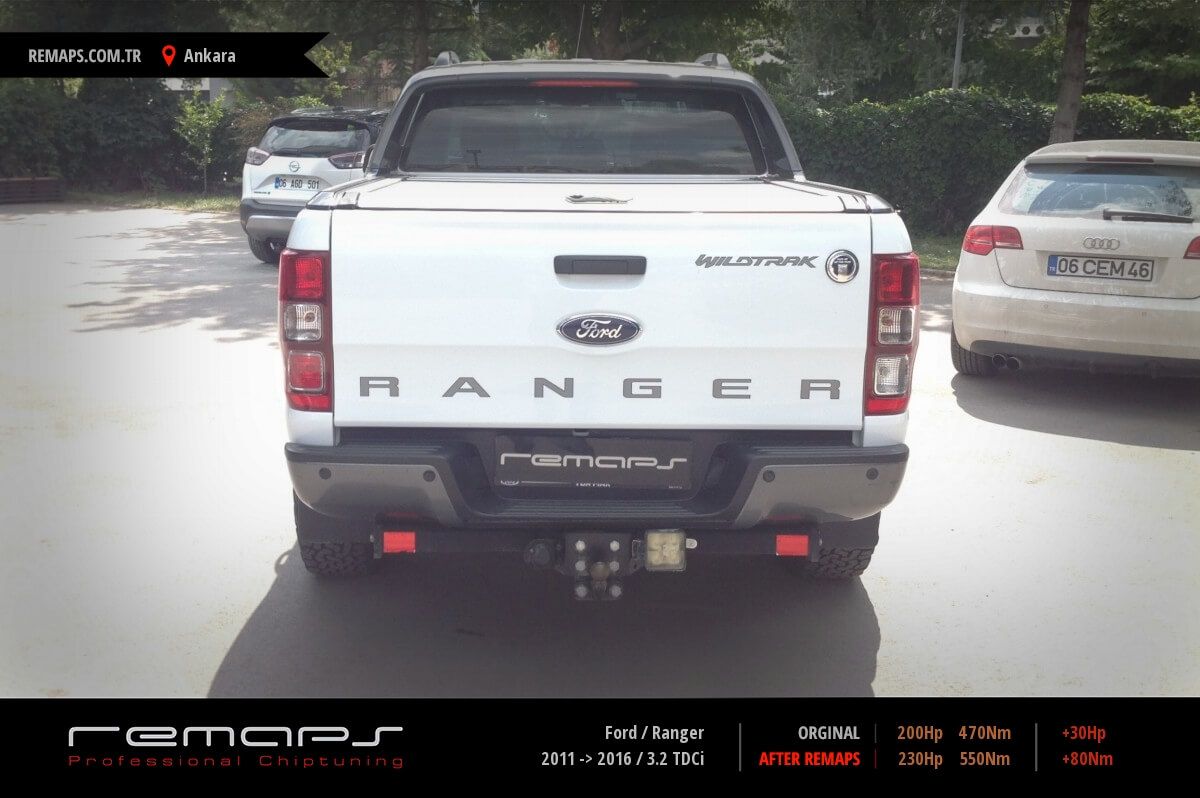 Ford Ranger 2011 -> 2016 3.2 TDCi Chip Tuning, Performans, Yakıt ...