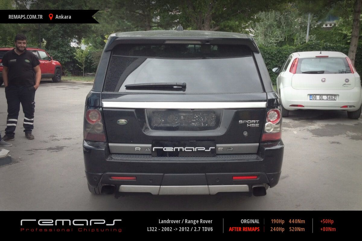 Landrover Range Rover L322 - 2002 -> 2012 2.7 TDV6 Chip Tuning ...