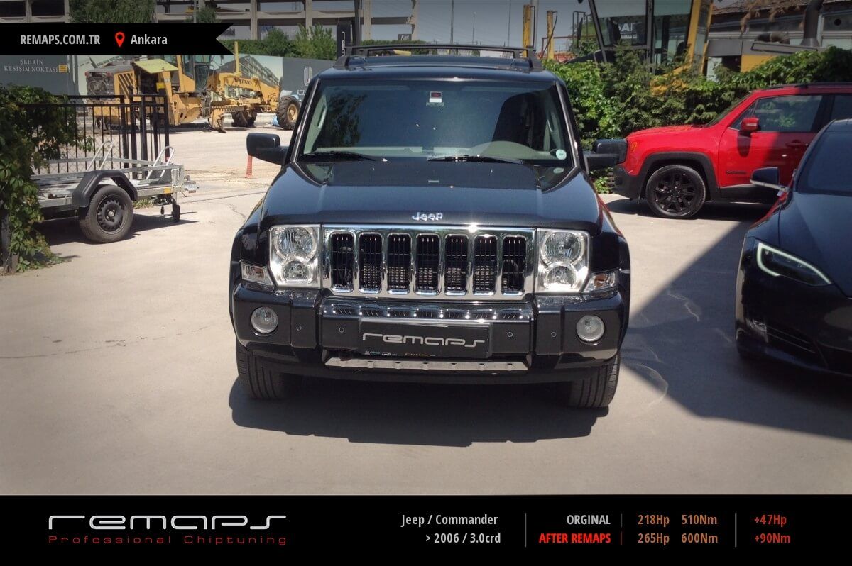 Jeep Commander > 2006 3.0crd Chip Tuning, Performans, Yakıt Tasarrufu ...