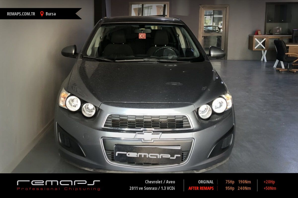 Chevrolet Aveo 2011 ve Sonrası 1.3 VCDi Chip Tuning, Performans, Yakıt ...