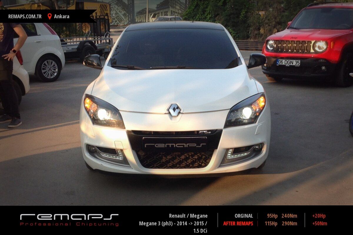 Renault Megane Megane 3 (ph3) - 2014 -> 2015 1.5 DCi Chip Tuning ...