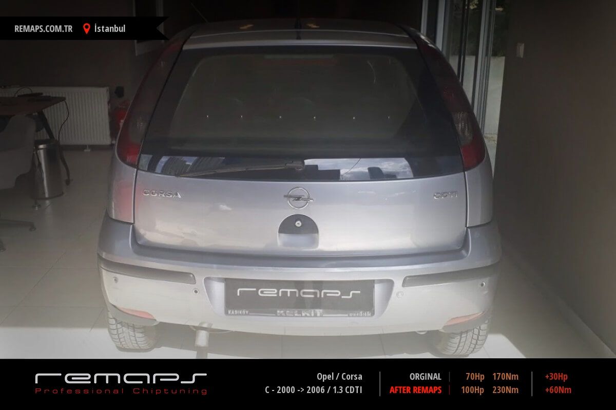 Opel Corsa C - 2000 -> 2006 1.3 CDTI Chip Tuning, Performans, Yakıt ...