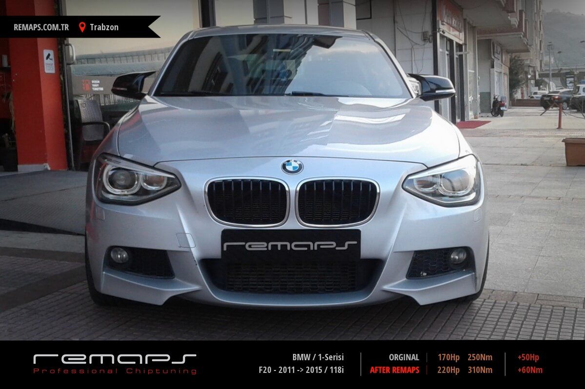 BMW 1-Serisi F20 - 2011 -> 2015 118i Chip Tuning, Performans, Yakıt ...