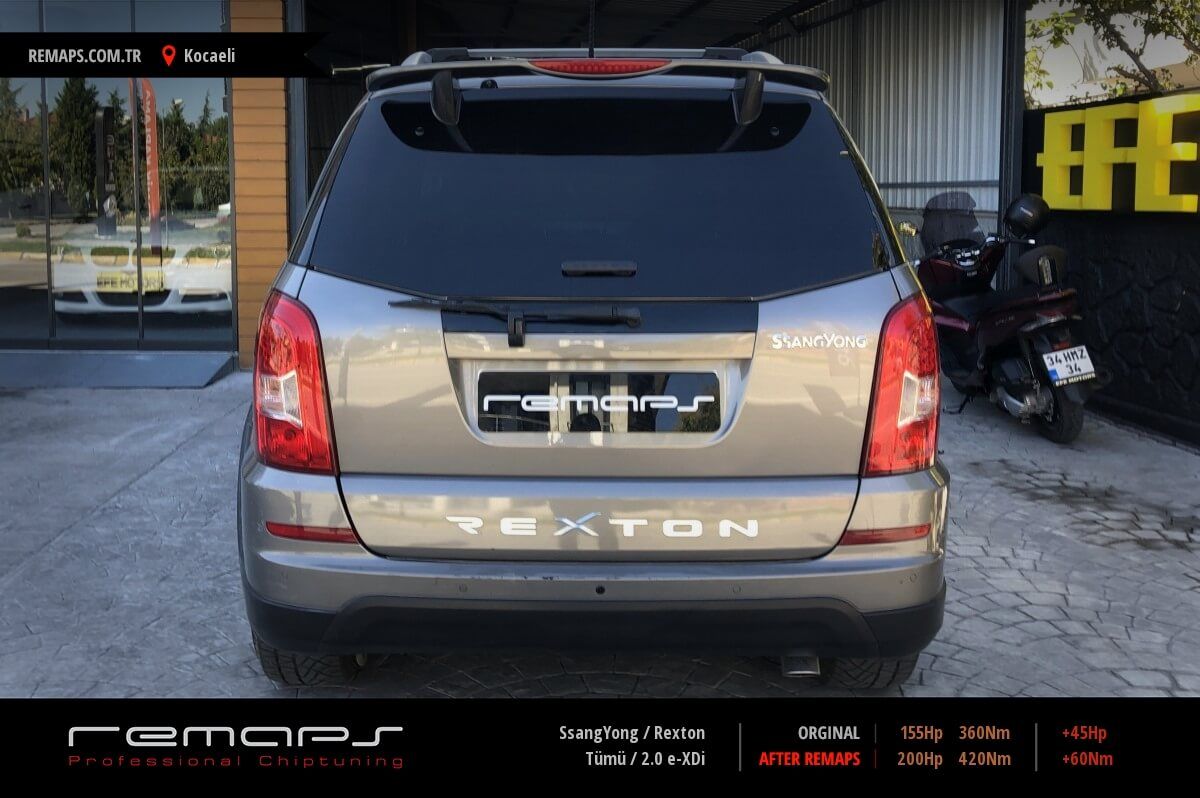 SsangYong Rexton Tümü 2.0 e-XDi Chip Tuning, Performans, Yakıt ...