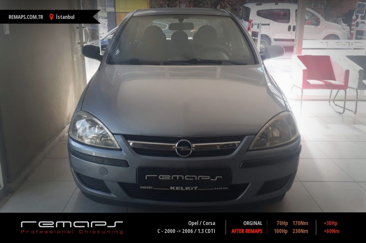 Opel Corsa C - 2000 -> 2006 1.3 CDTI Chip Tuning, Performans, Yakıt ...