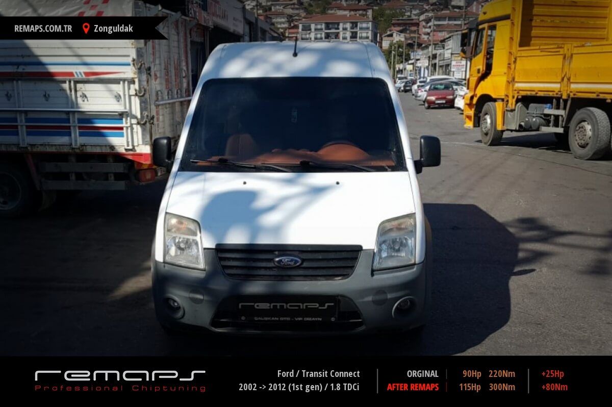Ford Transit Connect 2002 -> 2012 (1st gen) 1.8 TDCi Chip Tuning ...